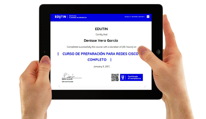 EDUTIN: cursos online certificables